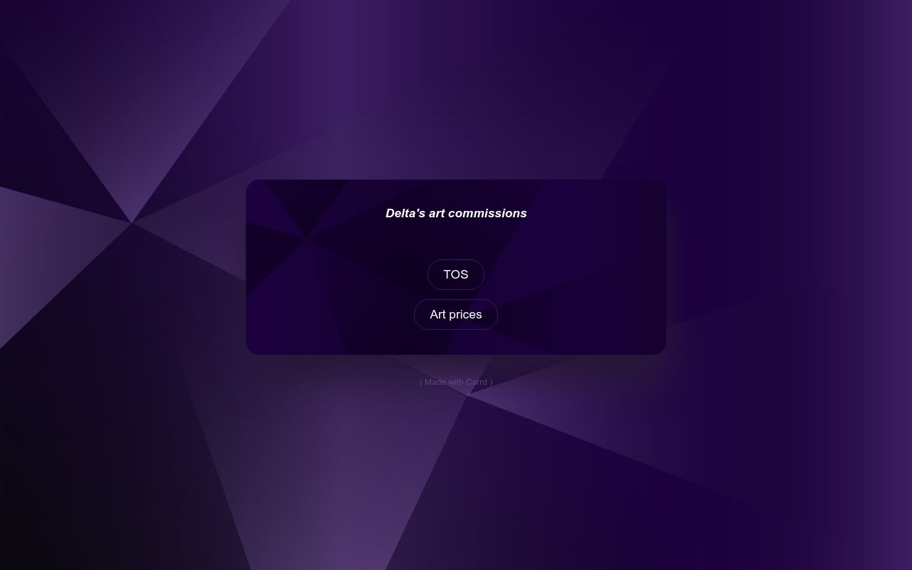 Delta's art commissions